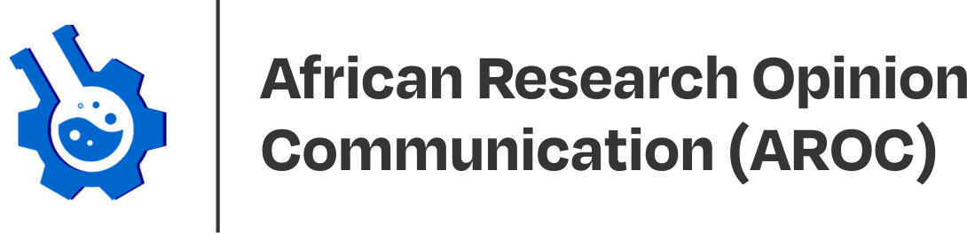 John Agbo, PhD - Aroc Journal